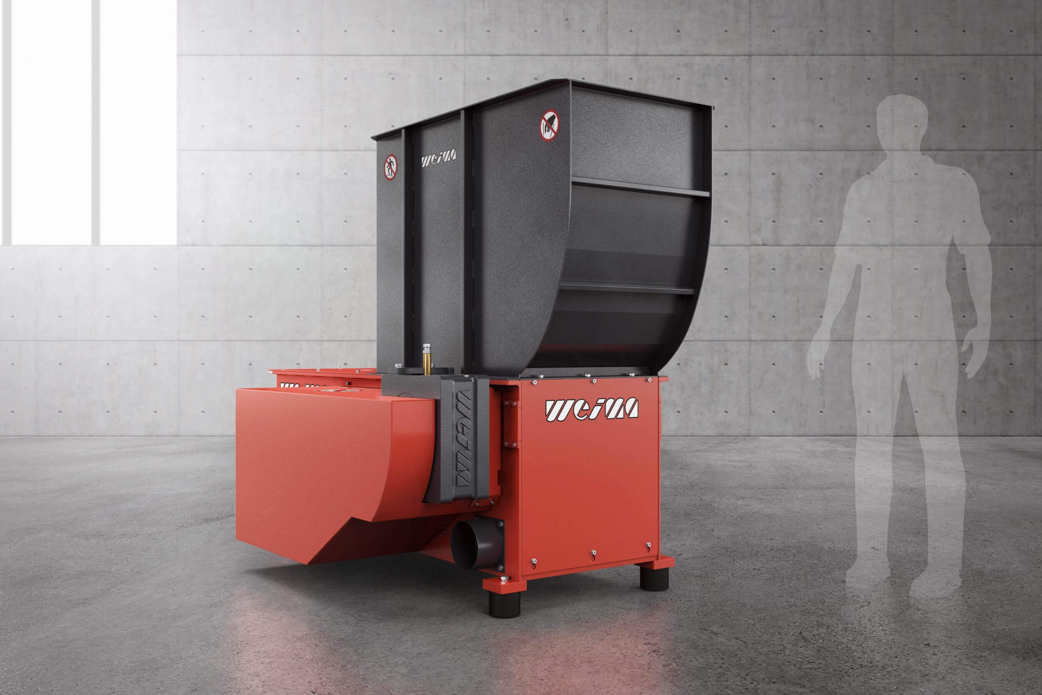 Industrial wood shredders for wood scrap | WEIMA shredders