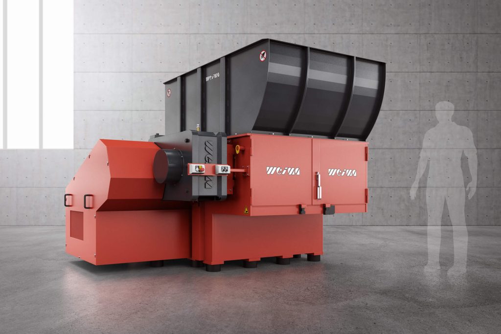 Shredders for in-house and post-consumer plastics recycling