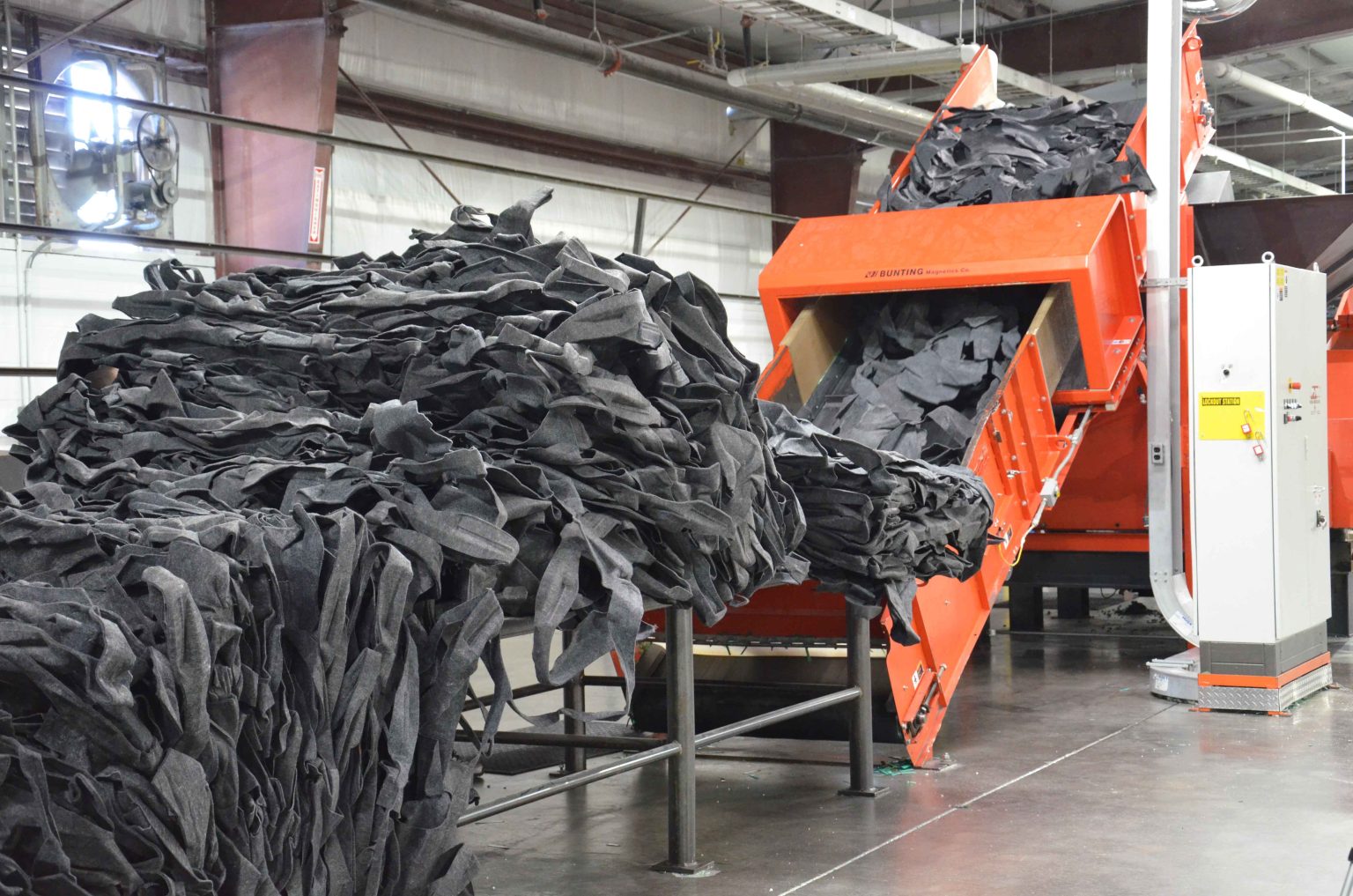 Shredders for in-house and post-consumer plastics recycling