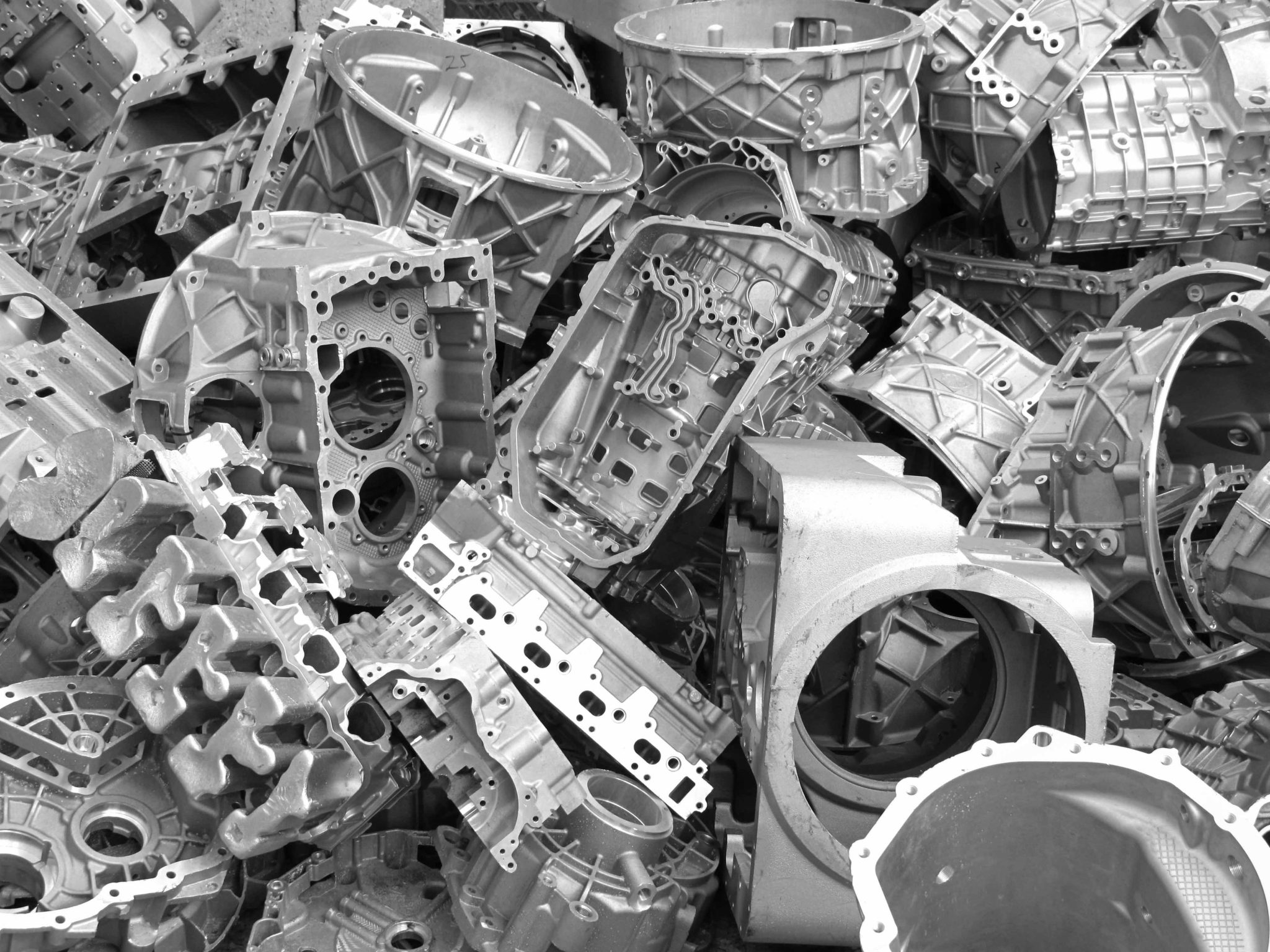 Durchsatzstarke Shredder für Metall Recycling, Metallspäne & Fräsabfälle