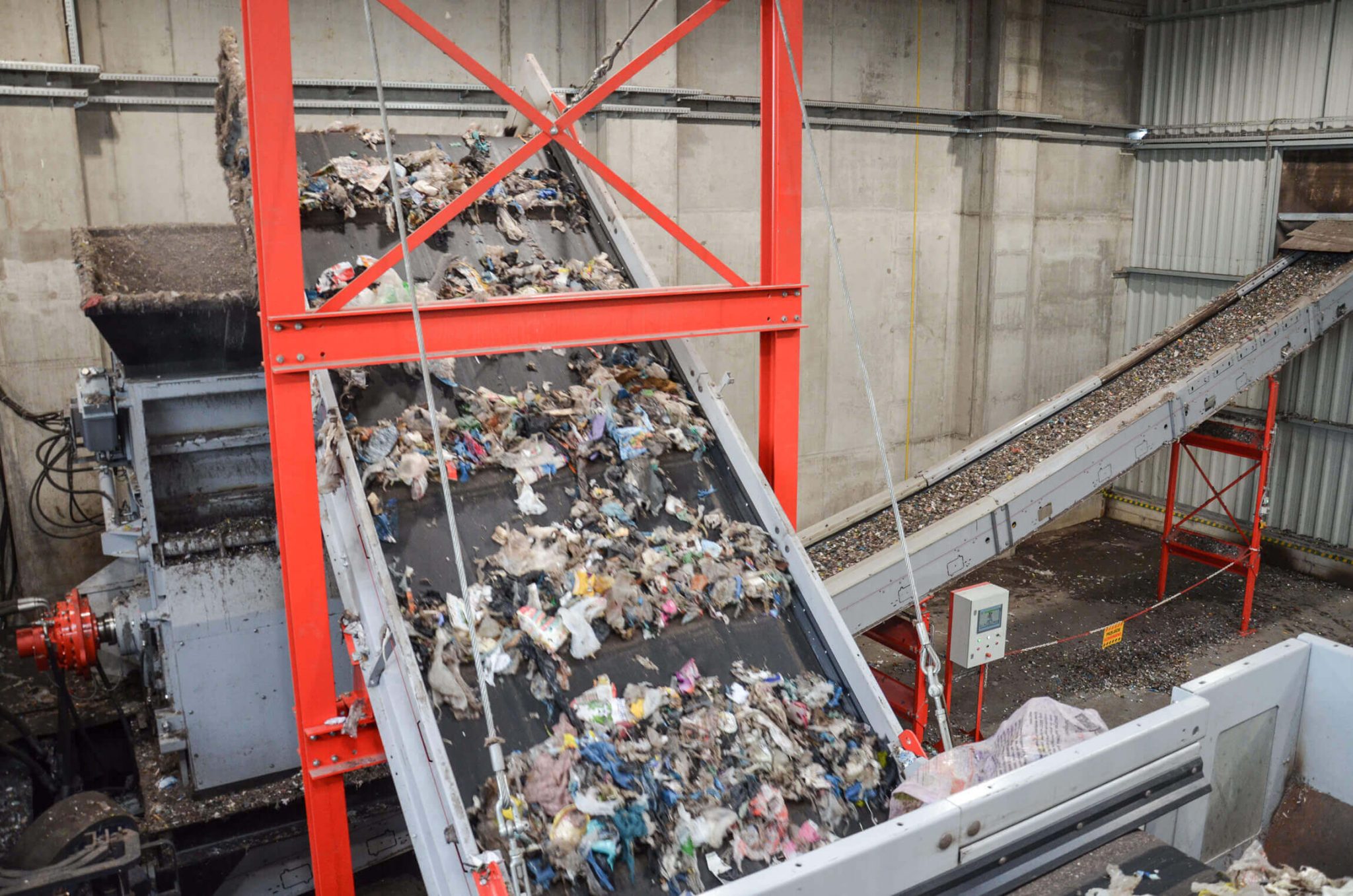 Municipal Solid Waste (MSW) | Residual waste shredding | WEIMA