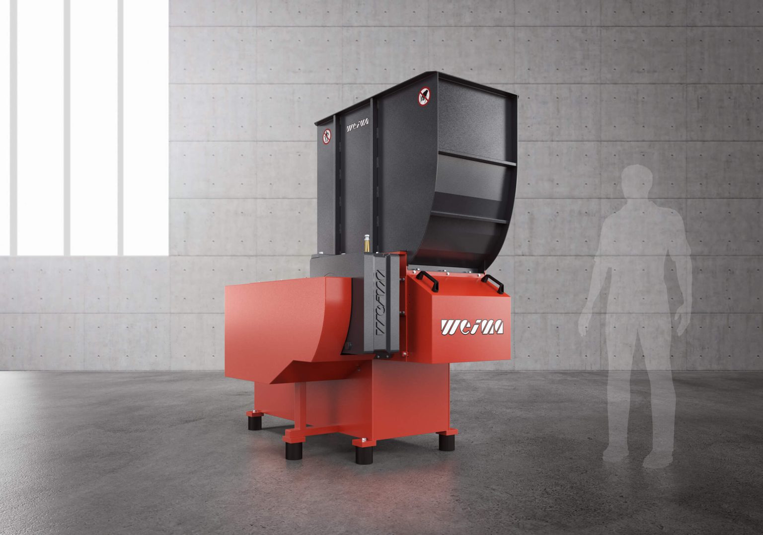 Durchsatzstarke Shredder für Metall Recycling, Metallspäne & Fräsabfälle