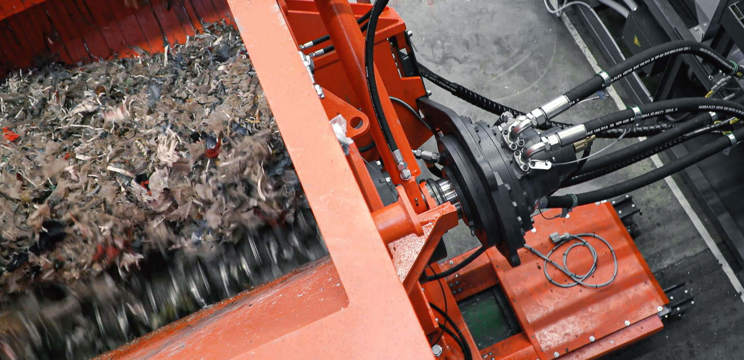 Shredding pulper ropes | reject shredders - WEIMA Maschinenbau