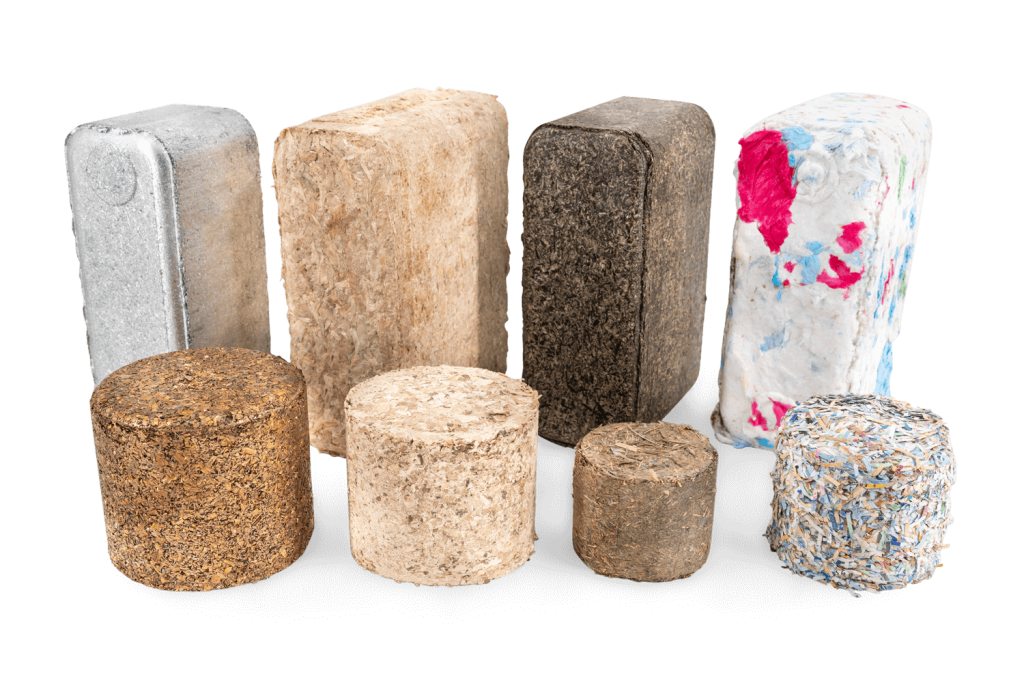 Briquette presses and drainage presses from WEIMA