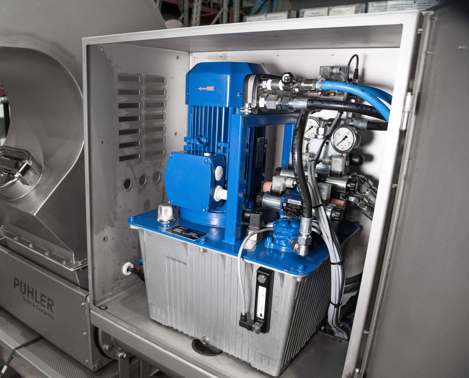 WEIMA draining press E.200 for cans and packaging