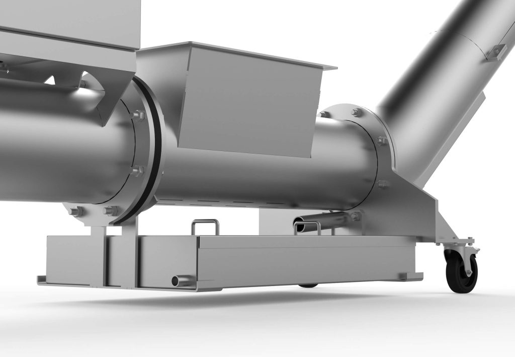 Compact drainage press A.200 for labels and tags