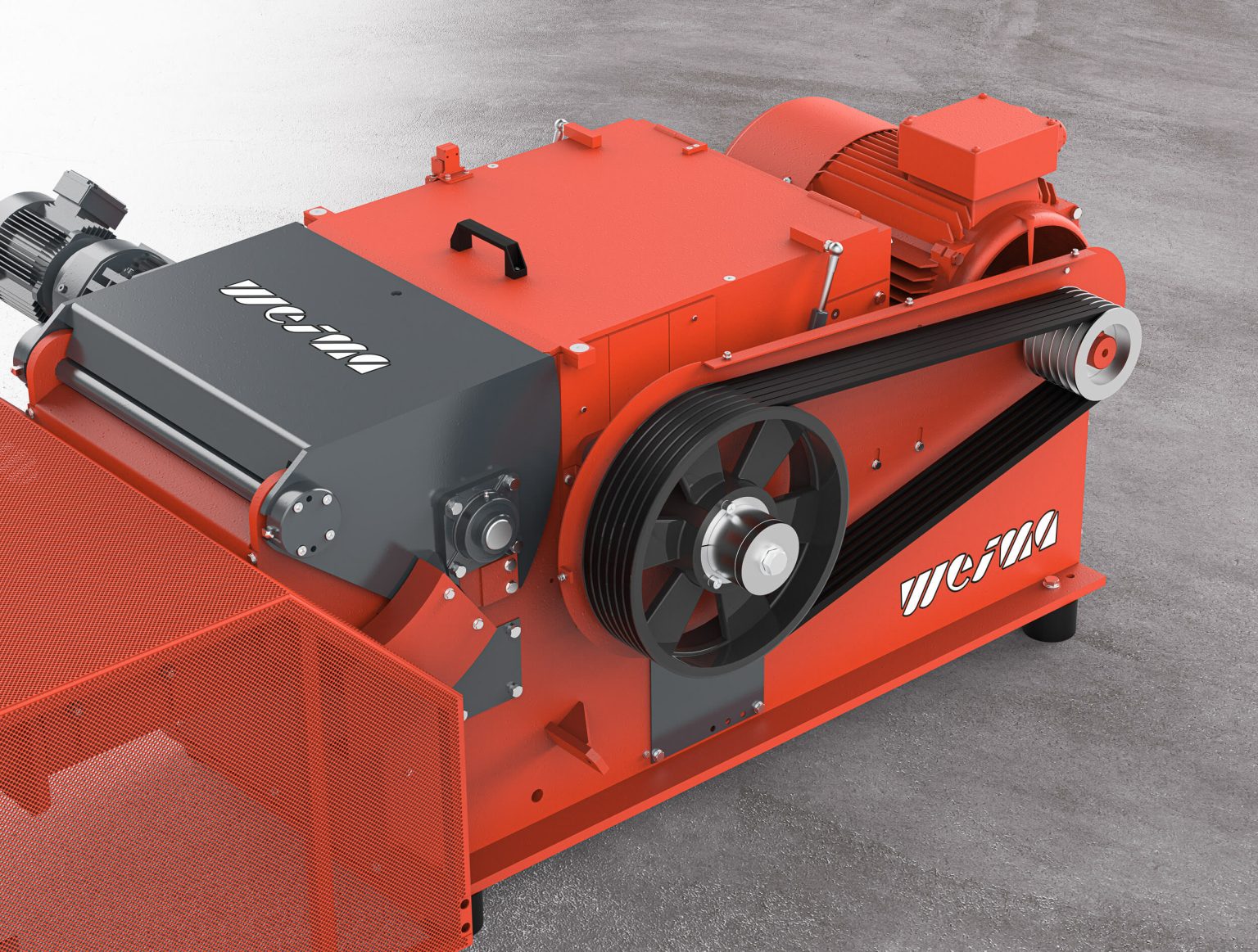 The shredder Tiger 600 - optimal for residual wood | WEIMA