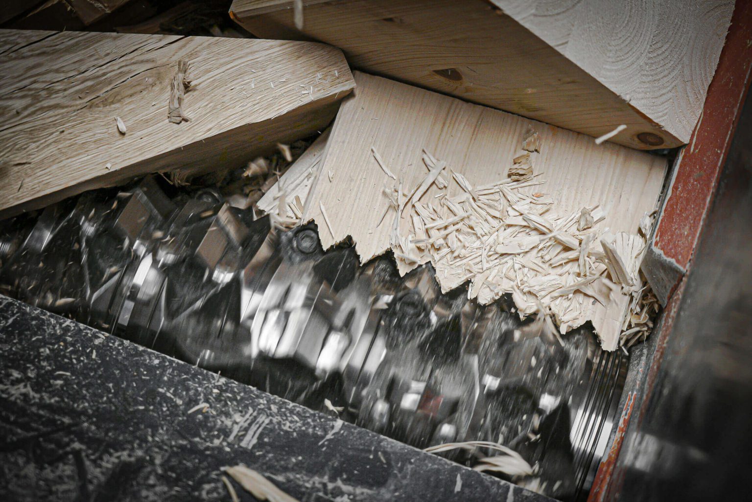 Industrial wood shredders for wood scrap | WEIMA shredders