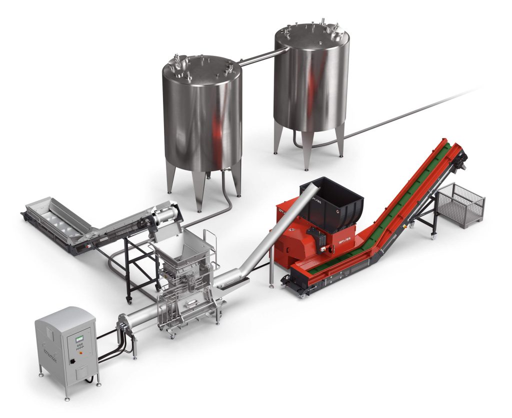 Rework draining presses and system solutions – WEIMA