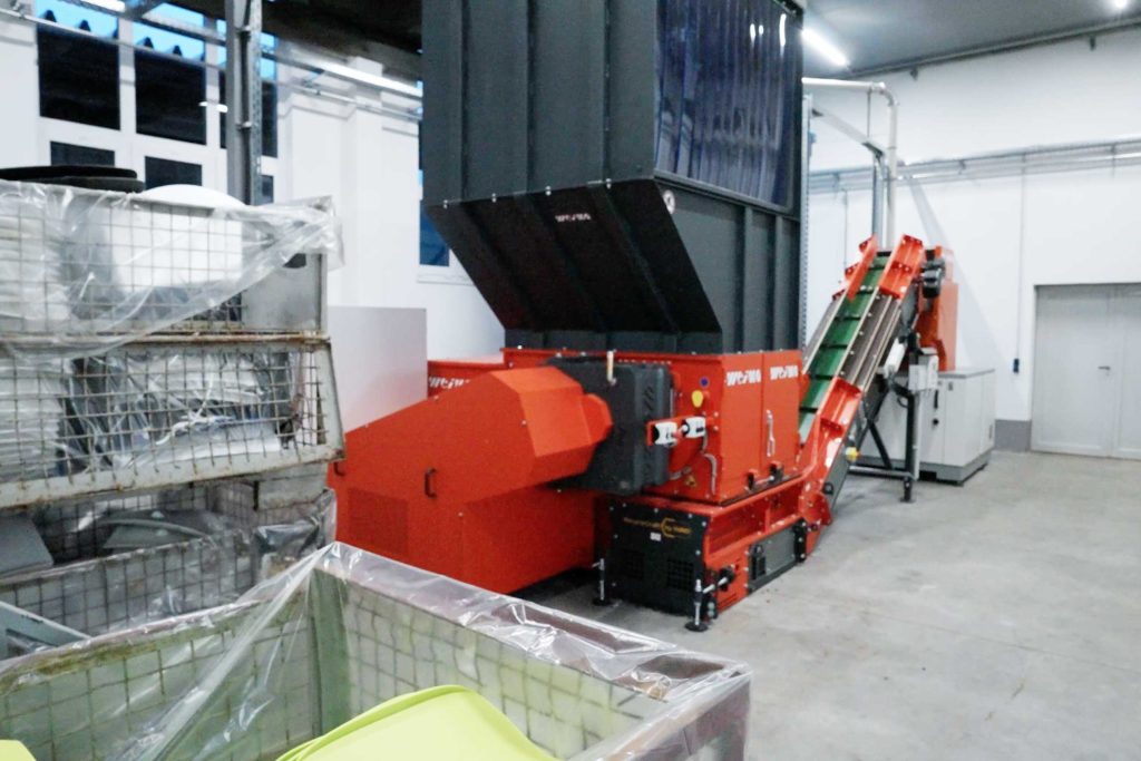 WLK 1000 – Zerkleinerer für industrielle Abfälle aller Art
