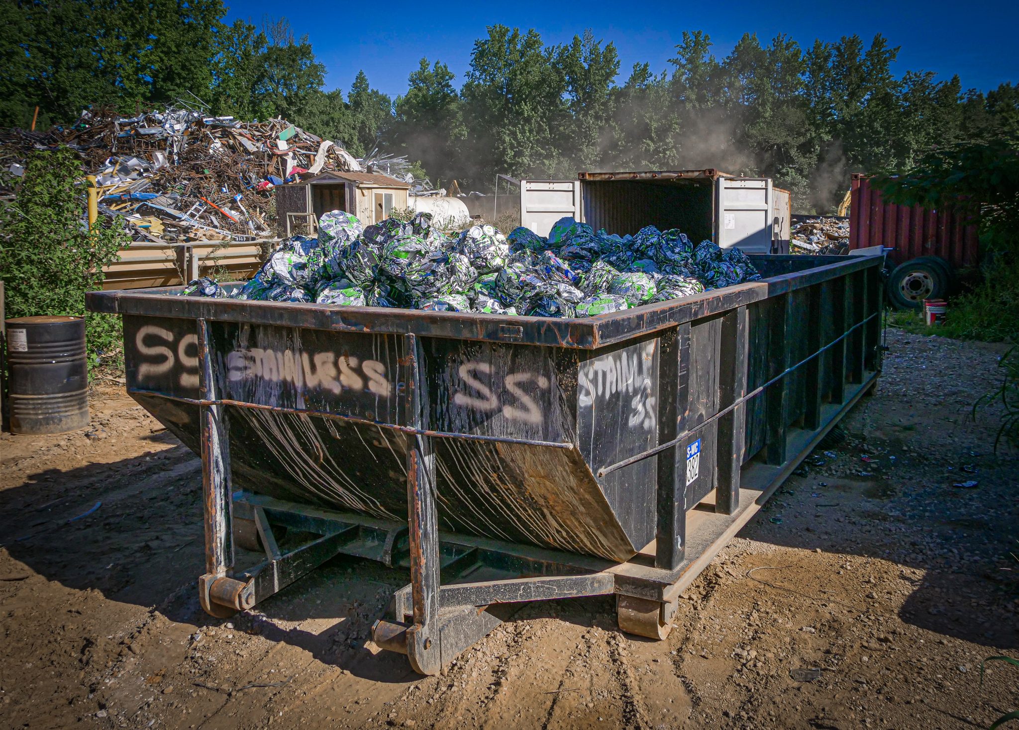 Custom Recycling | G.200 Drainage Press from WEIMA