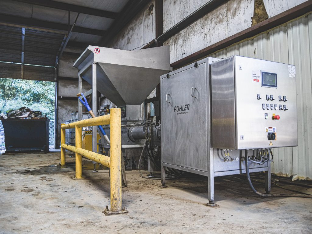 Custom Recycling | G.200 Drainage Press from WEIMA