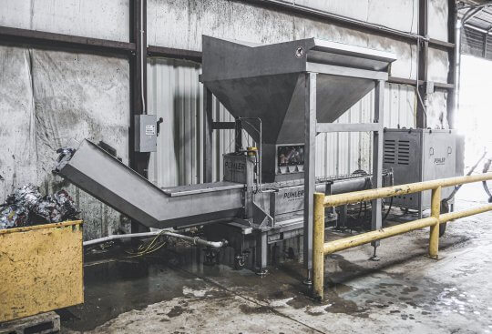 Custom Recycling | G.200 Drainage Press from WEIMA