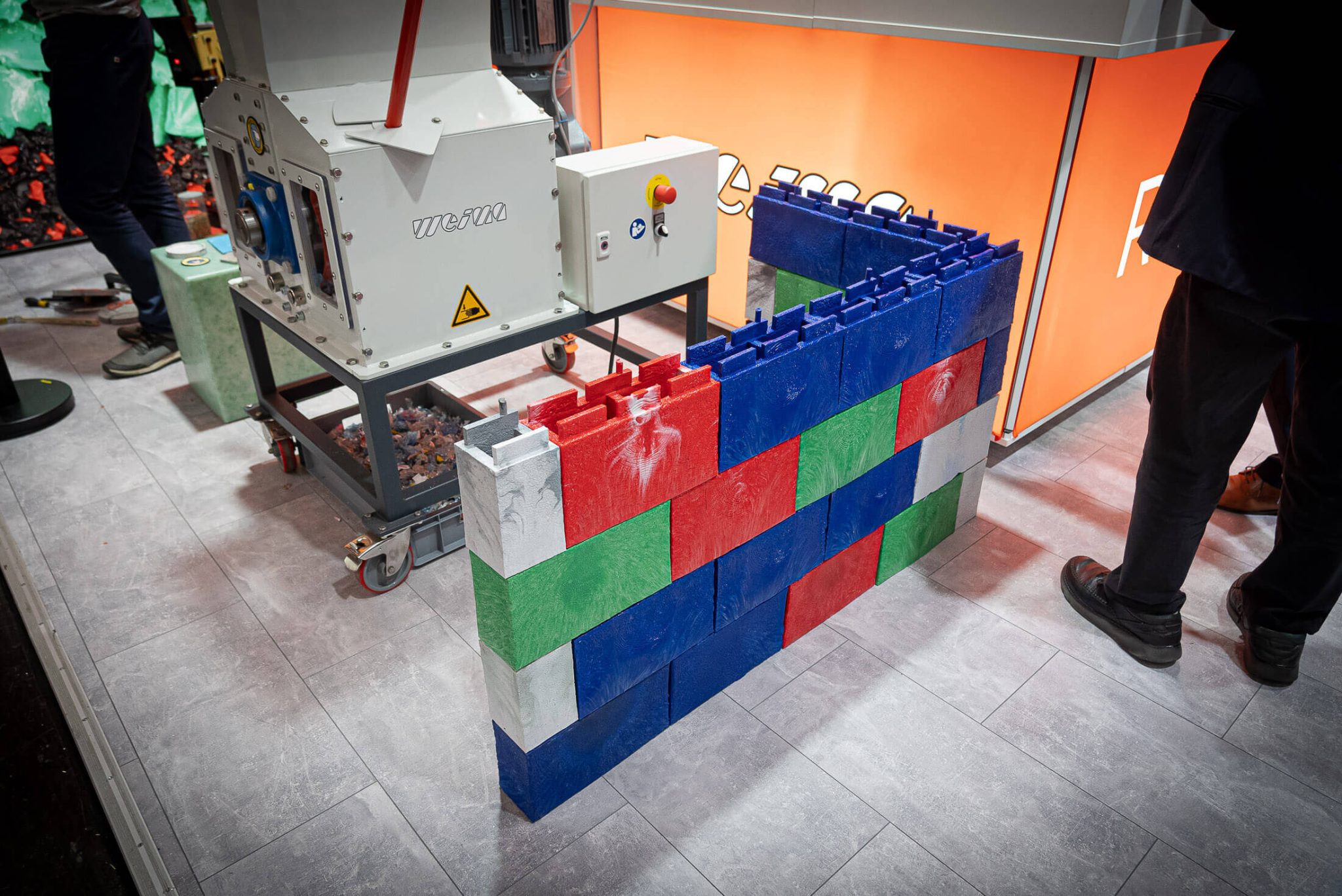 Precious Plastic x WEIMA Shredder Recycling Technology Partner