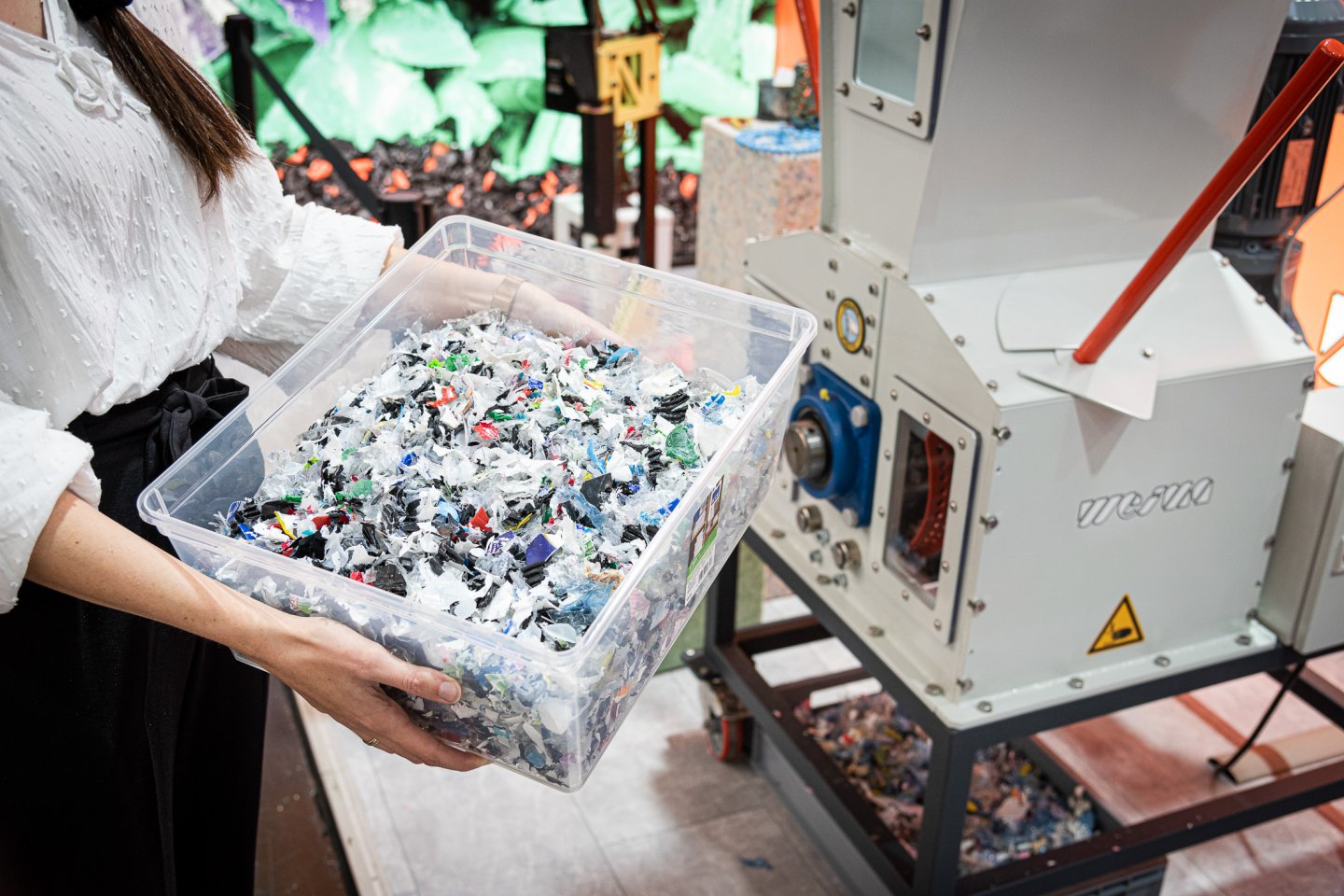 Precious Plastic x WEIMA Shredder Recycling Technology Partner