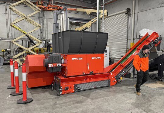Industrial shredders & compressing technology by WEIMA