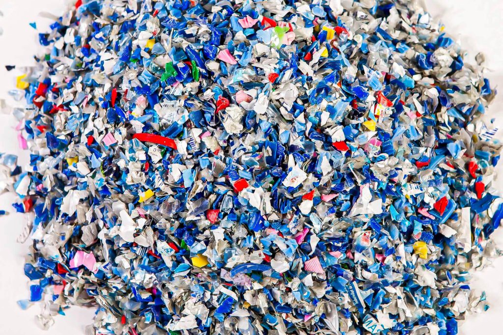 Post-consumer | industrial plastic waste shredding | Romania