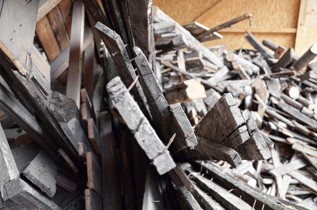Waste wood, bulky waste, demolition wood shredders and grinders