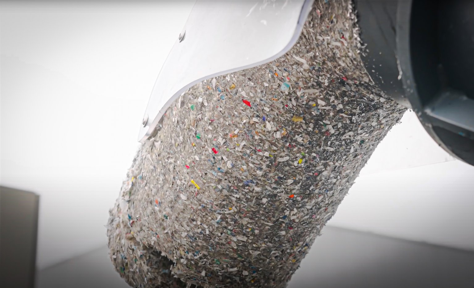 Washing Line Plastic Recycling Rejects | Fines Dewatering Press