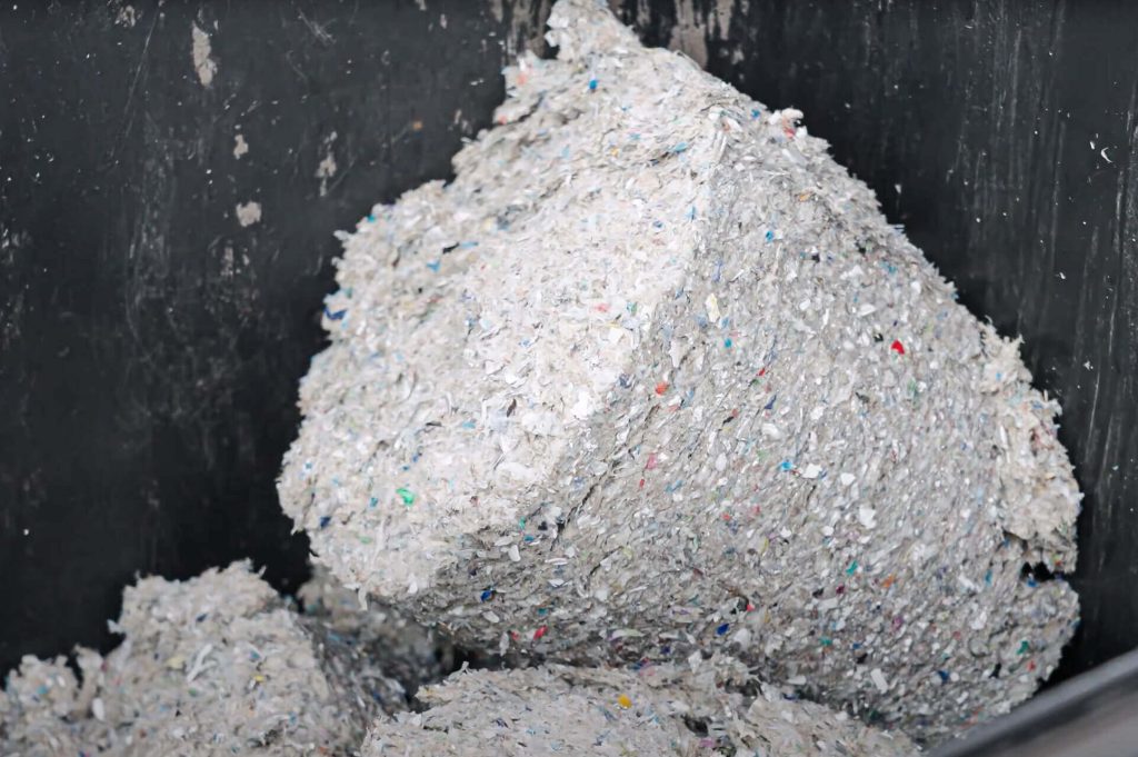 Washing Line Plastic Recycling Rejects | Fines Dewatering Press