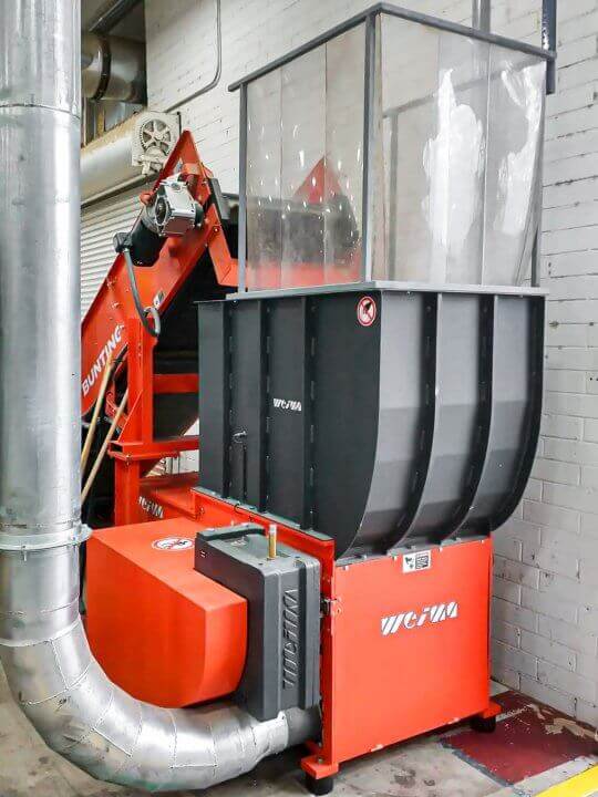 Industrial shredders & compressing technology by WEIMA