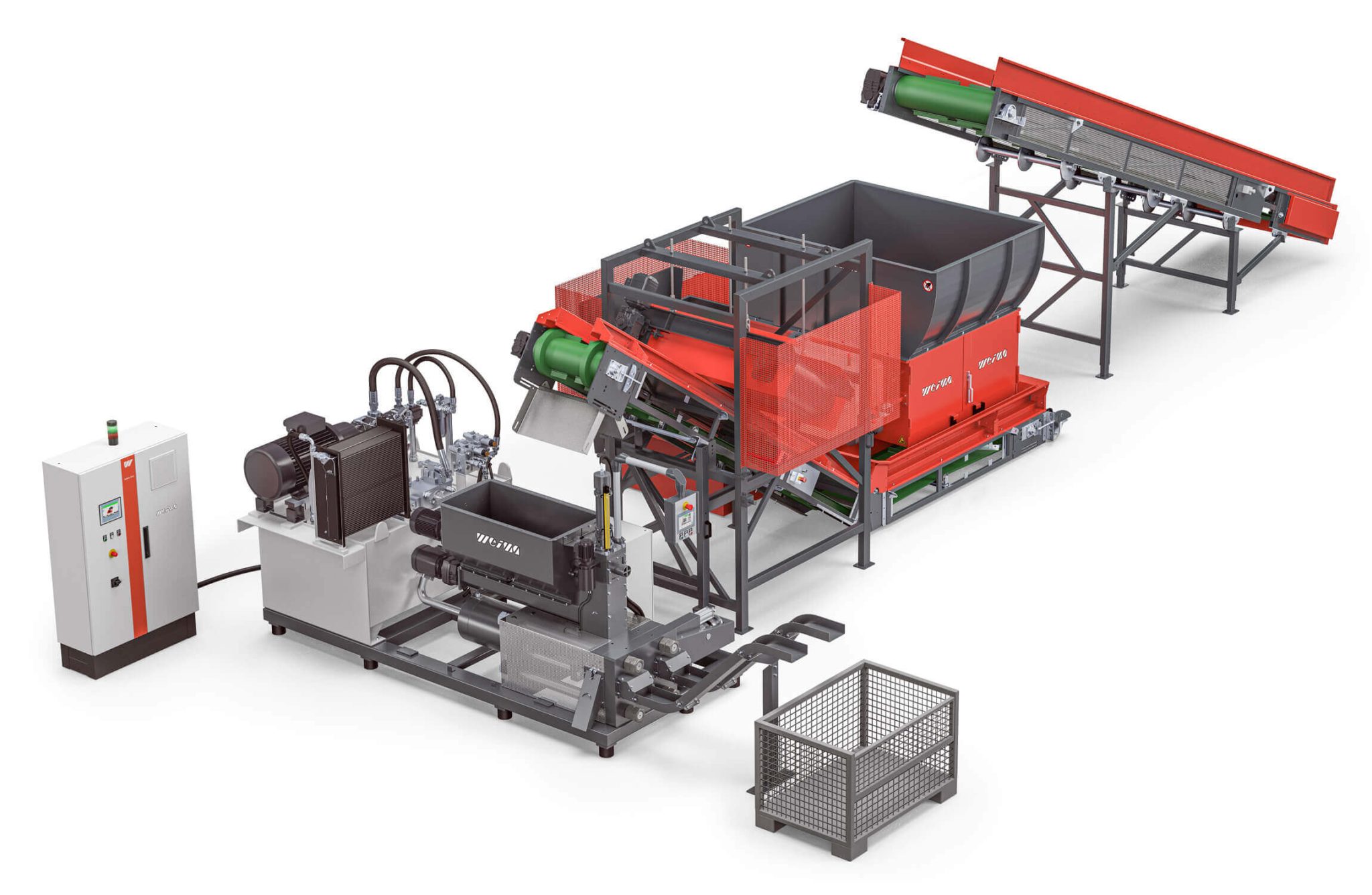 Suppliers for WEIMA shredders, briquetters, drainage presses